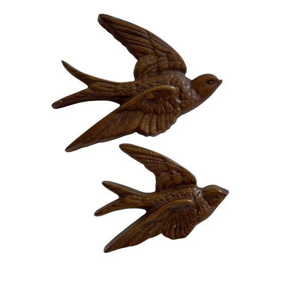 Burwood | Accents | Vintage 983 Burwood Sparrows Bird Wall Hanging ...